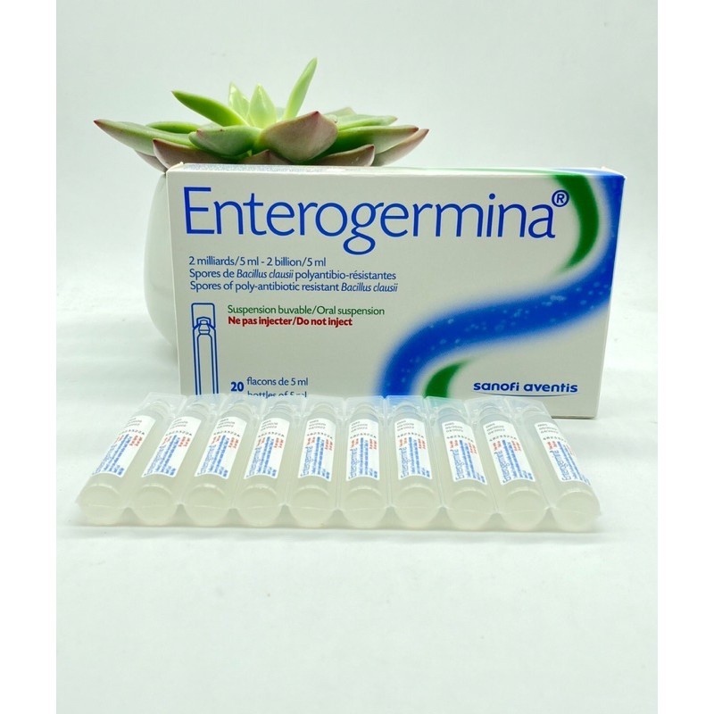 ENTEROGERMINA 4 tỉ lợi khuẩn HỘP 20 ống - ỔN ĐỊNH HỆ TIÊU HOÁ CHO CÁC ...