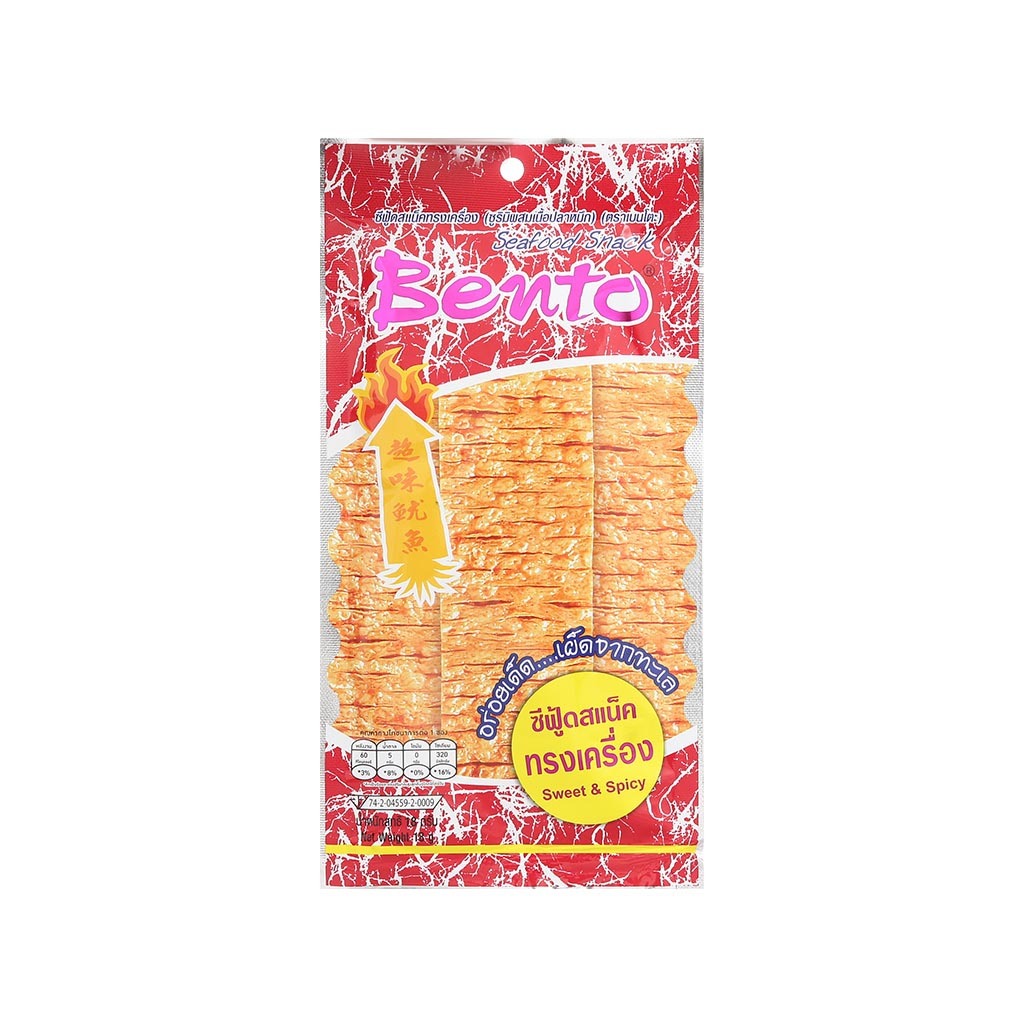Snack Mực Tẩm Gia Vị Cay Ngọt Bento Seafood Snack Sweet & Spicy Bento ...