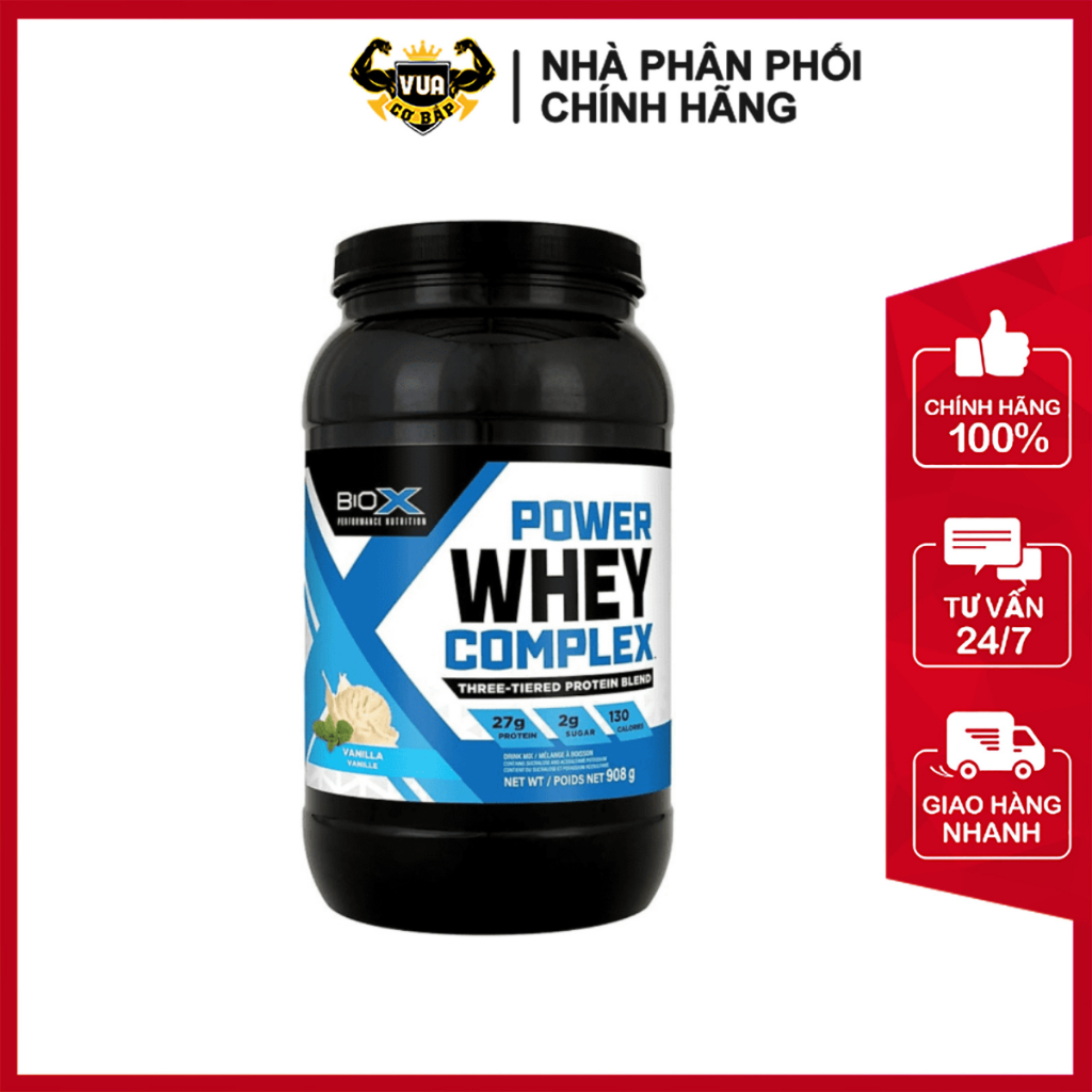 Sữa Tăng Cơ Power Whey Complex BioX - Hộp 908g | Shopee Việt Nam