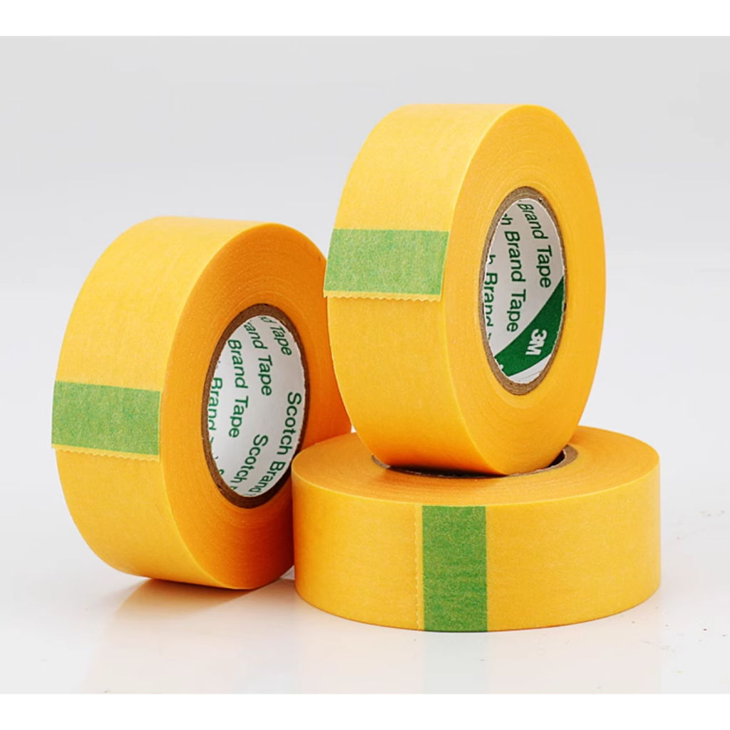 Băng keo che sơn 3M Masking Tape dài 18m 18mm 24mm dụng cụ mô hình ...