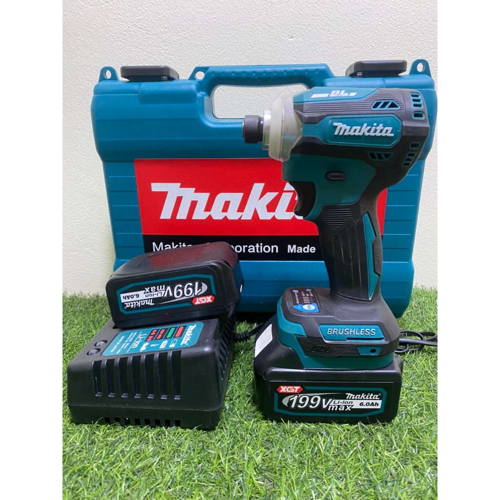 Máy chuyên vít Makita TD171 động cơ không chổi than tặng đầu bắn vít đầu bắn tôn chất lượng ...