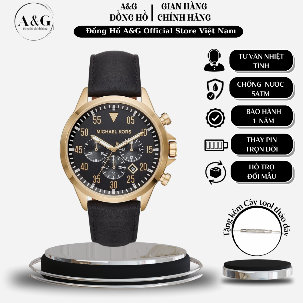 Đồng Hồ Nam Michael Kos Mk8618 Authentic Chính Hãng | Shopee Việt Nam