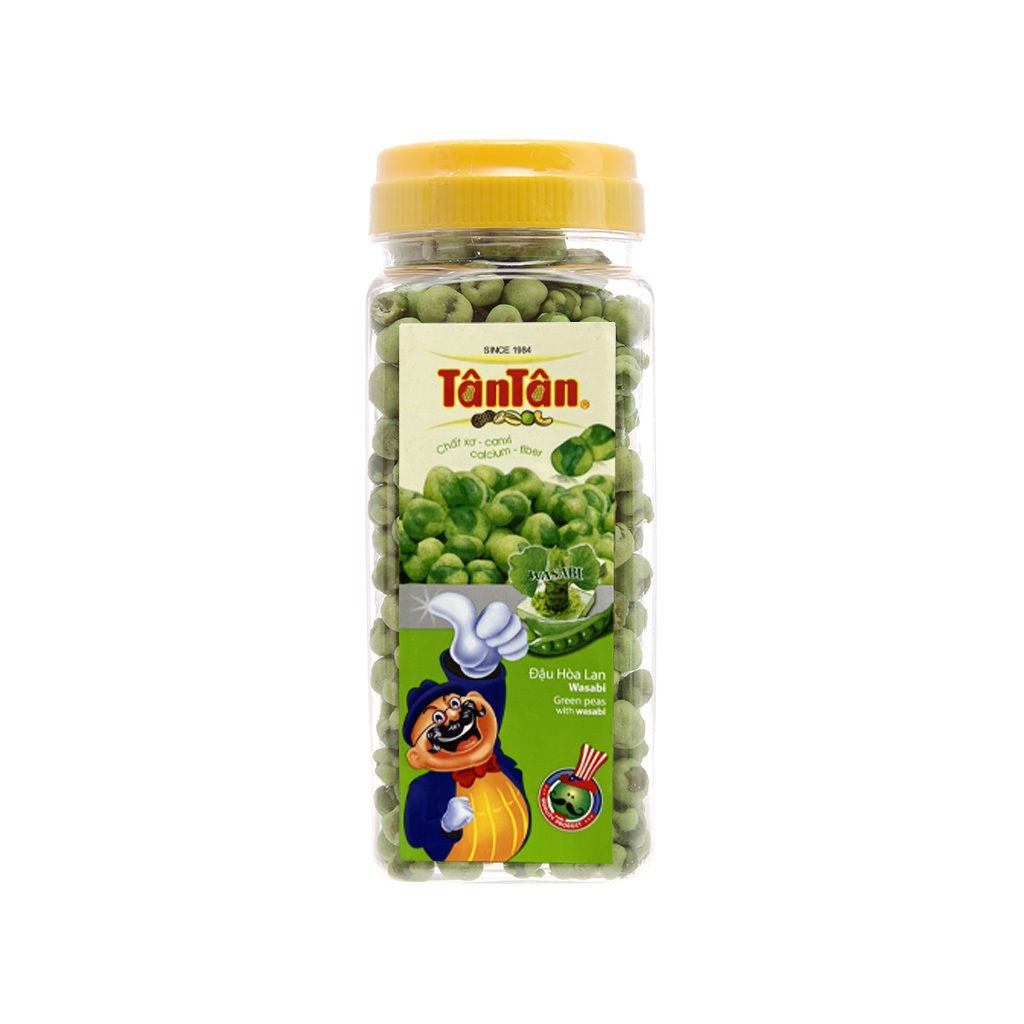 Đậu Hoà Lan Wasabi Tân Tân Green Peas With Wasabi (Hủ 190g) | Shopee ...