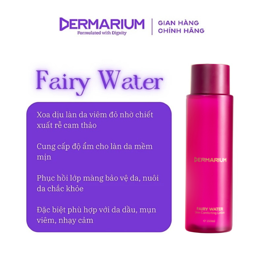 Toner Dermarium Fairy Water Cấp Ẩm Dung Tích 150ml | Shopee Việt Nam
