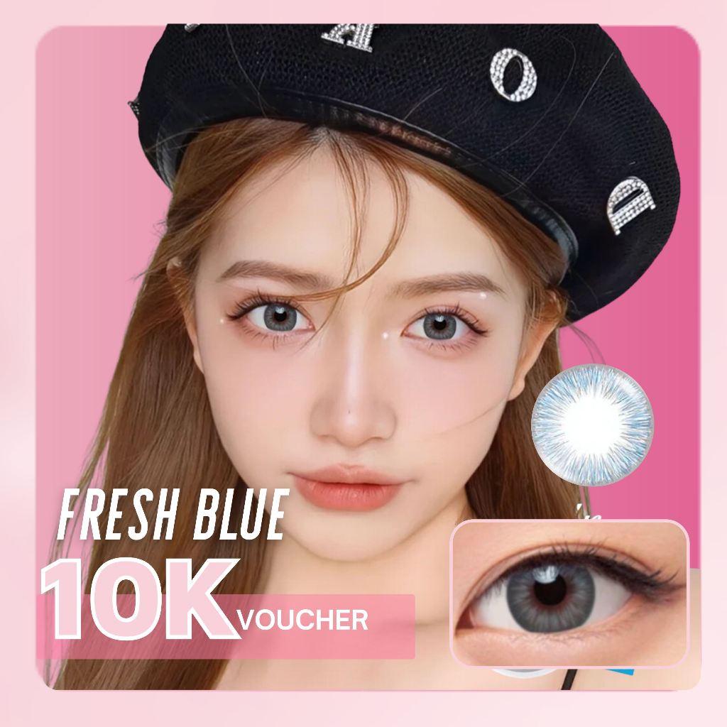 Kính áp tròng ACUVUE DEFINE FRESH BLUE 1DAY, lens mắt dùng 1 lần có độ ...