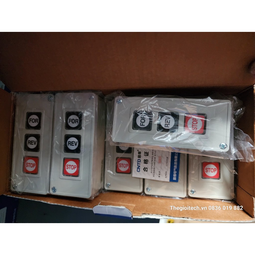 TH Hộp nút nhấn CNTD CPB-2 CPB-3 TPB-2 TPB-3 KAO-5H, 2 nút ON OFF, 3 ...