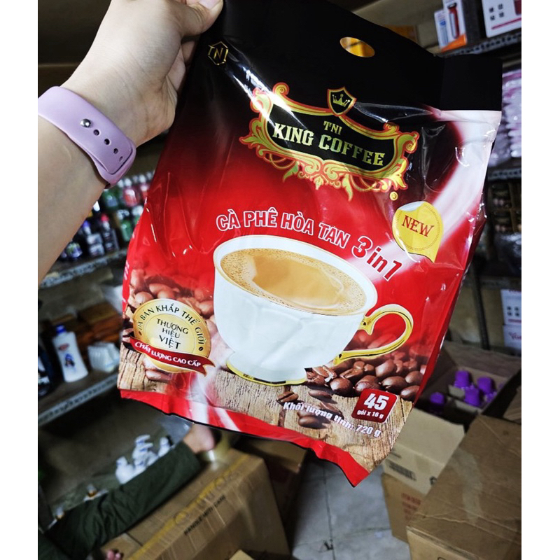 KING COFFEE 3in1 (45 gói) | Shopee Việt Nam