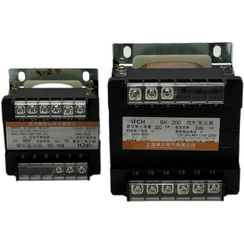 BIẾN ÁP CÁCH LY BK MFCH,50VA/100VA/200V/300VA/500VA/1000VA, Điện vào: 220V; 380v Điện ra: 12V ...