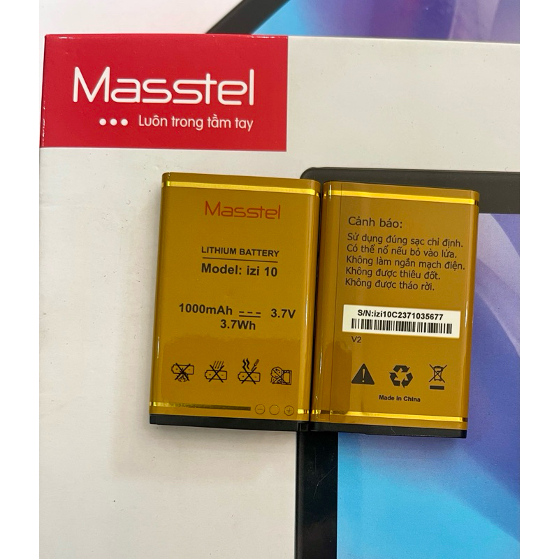 Pin điện thoại Masstel izi10; Masstel S1; izi T1 | Shopee Việt Nam