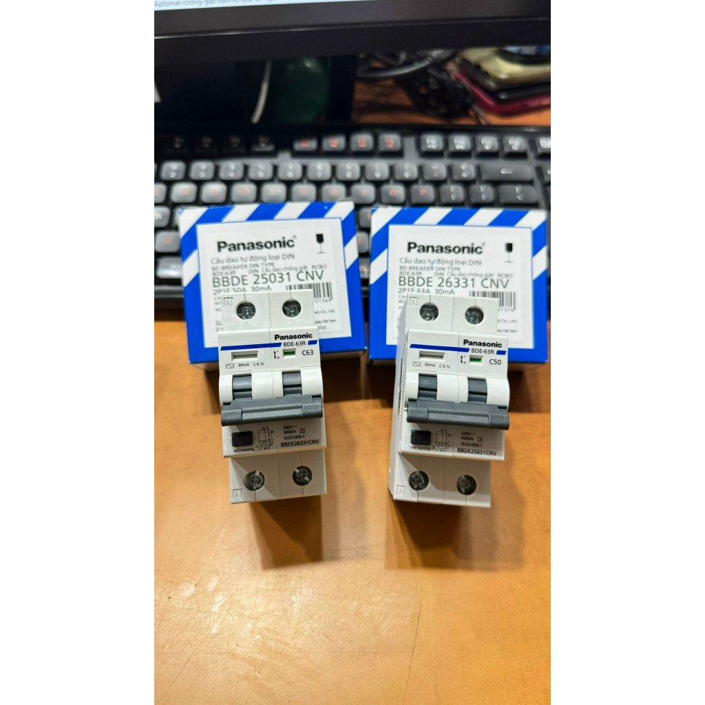 Attomat Chống giật RCBO 50A - 63A - Panasonic | Shopee Việt Nam