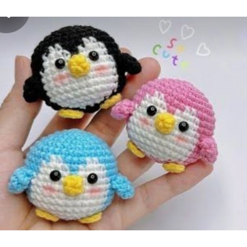 [Handmade] móc khoá chim cánh cụt cute | Shopee Việt Nam