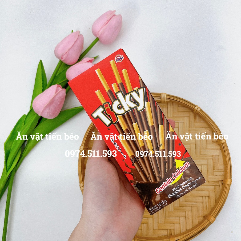Bánh Que TICKY Thái Lan ( Hộp 20g/6c ) | Shopee Việt Nam