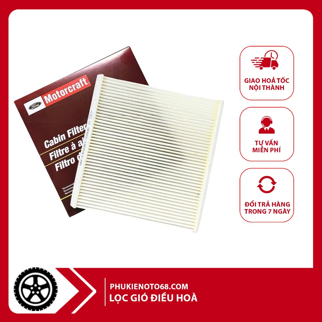 Lọc gió điều hòa, máy lạnh xe Ford Transit (Mã OEM: 9M5918D543AA / 9M59 ...