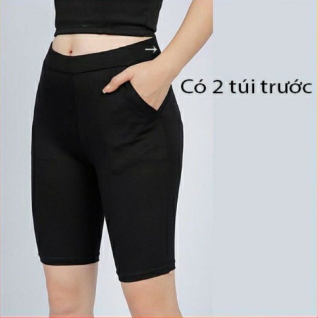Quần thun ngố nữ ( combo 3 quần 100k ) BIG SIZE 40kg - 68kg | Shopee Việt Nam