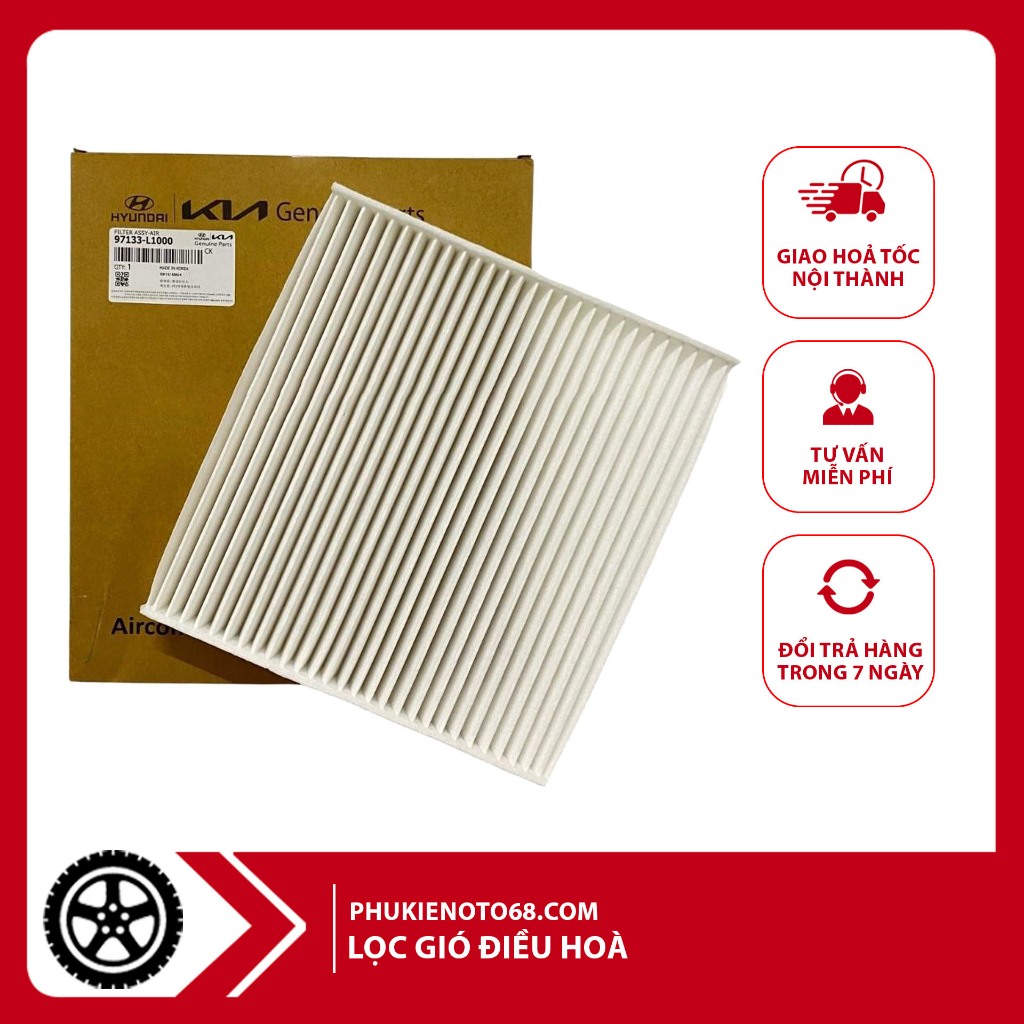 Lọc gió điều hòa xe Kia Carnival, Sedona 2006-2014, Cerato 2006-2008 mã ...