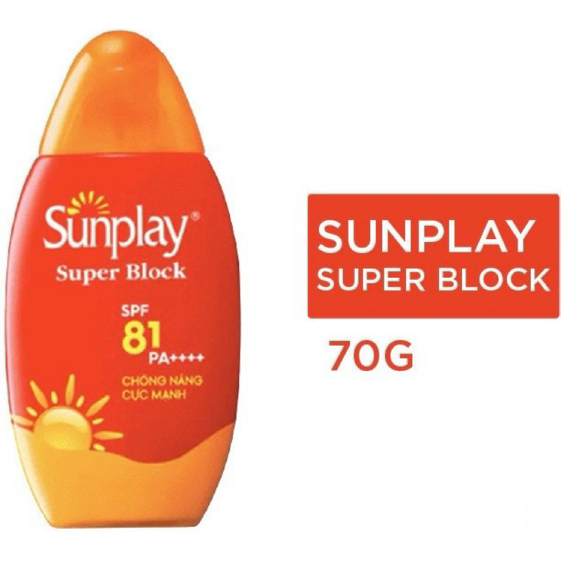 Kem Chống Nắng Sunplay Đỏ, Dưỡng Ẩm Trắng Da Trẻ Em - KCN Sunplay Kem ...