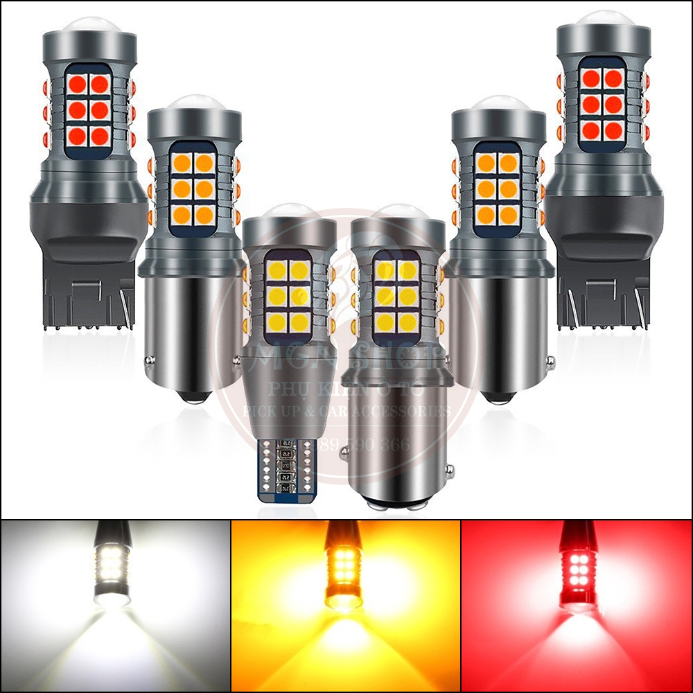 LED [T16 / 1156 / 1156 150° / 1157 / T20 7440 / T20 7443] [27 Chip Led ...