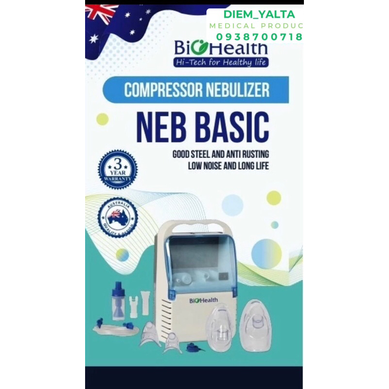 MÁY XÔNG KHÍ DUNG BIOHEALTH NEB BASIC Úc . | Shopee Việt Nam