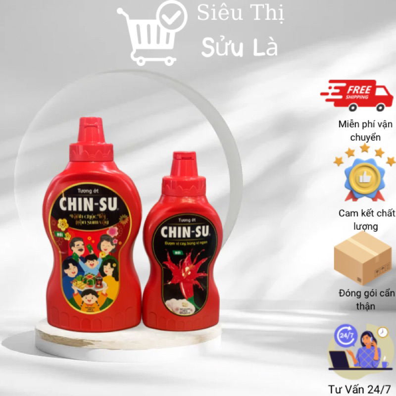 Chai Tương ớt chinsu 250g, 500g | Shopee Việt Nam