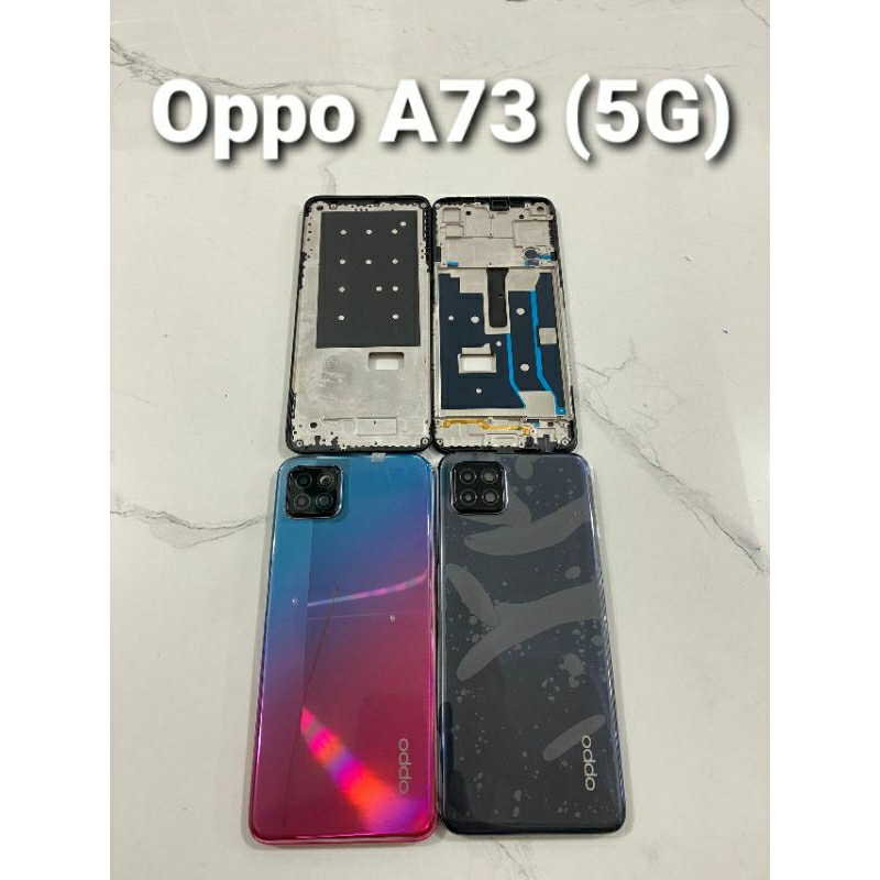 Vỏ Bộ Oppo A73 5G Zin New | đầy đủ khung sườn, phím bấm, kính camera ...