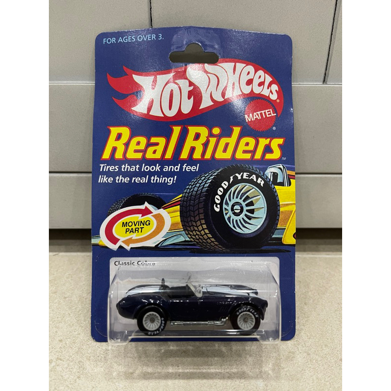 Xe mô hình bánh cao su Hotwheels 1:64 - REAL RIDERS - Shelby Cobra 427 S/C | Shopee Việt Nam