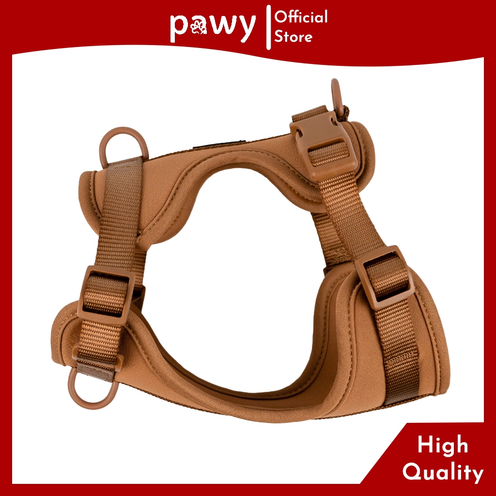 Yếm Dắt Cho Chó Pawy - Flexiwear - Màu Nâu - Dog No Pull Harness - Yếm ...