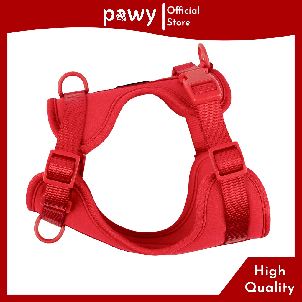 Yếm Dắt Cho Chó Pawy - Flexiwear - Màu Đỏ - Dog No Pull Harness - Yếm ...