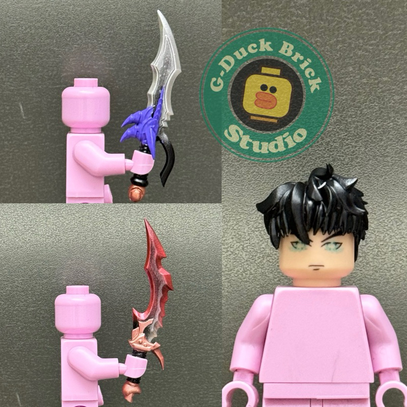Custom phụ kiện minifigure: phụ kiện nhân vật Solo Leveling | Shopee ...