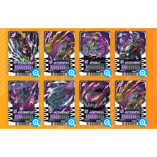 Thẻ bài Kamen Rider Gotchard Chemy Card hệ phương tiện (Vehicle) - cấp ...