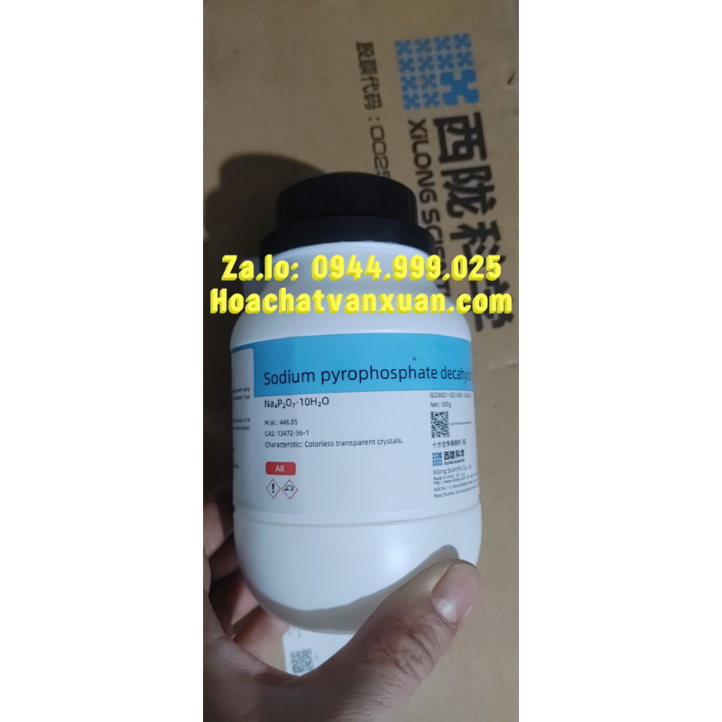 Hoá chất Sodium pyrophosphate decahydrate Na4P2O7.10H2O TSPP CAS 13472 ...