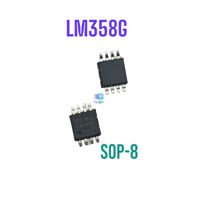 IC OpAmp LM358G LM358 SOP-8 IC so sánh | Shopee Việt Nam