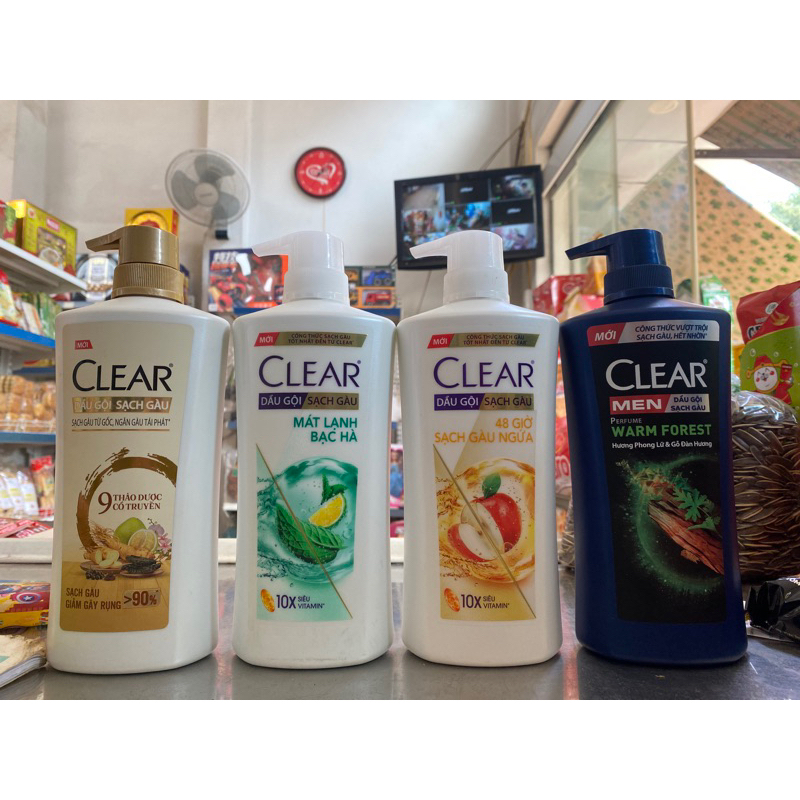 Dầu gội clear chai 630g | Shopee Việt Nam