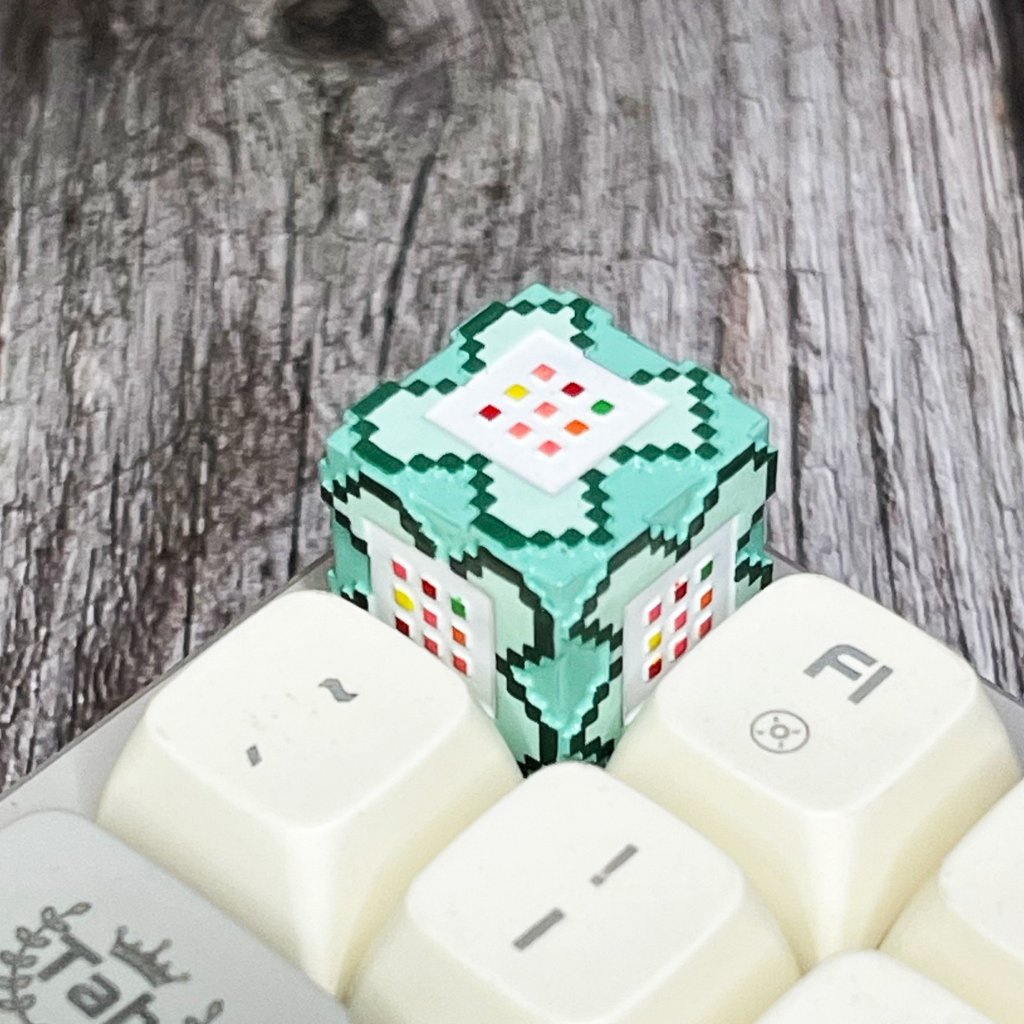 Nút keycap khối lệnh chuỗi trong Minecraft, 1u keycap, nút bàn phím máy ...