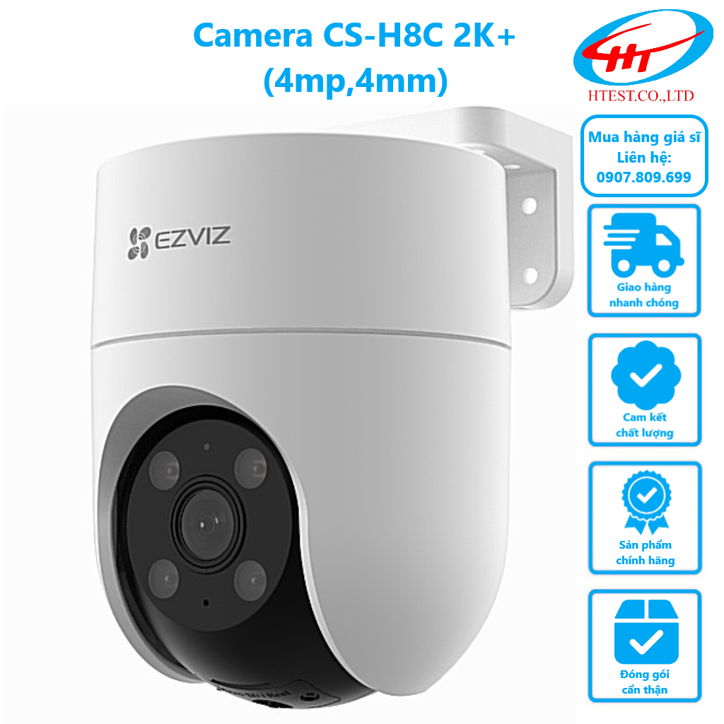 [ CS - H8c ] Camera Ezviz CS-H8c 2K+ (4mp,4mm) - Hàng chính hãng ...