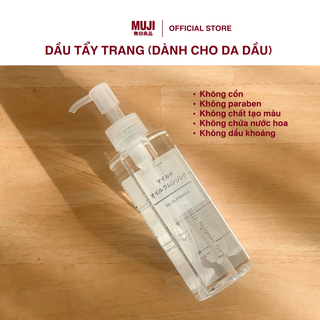 Dầu Tẩy Trang (Dành Cho Da Dầu) - 200ml MUJI | Shopee Việt Nam