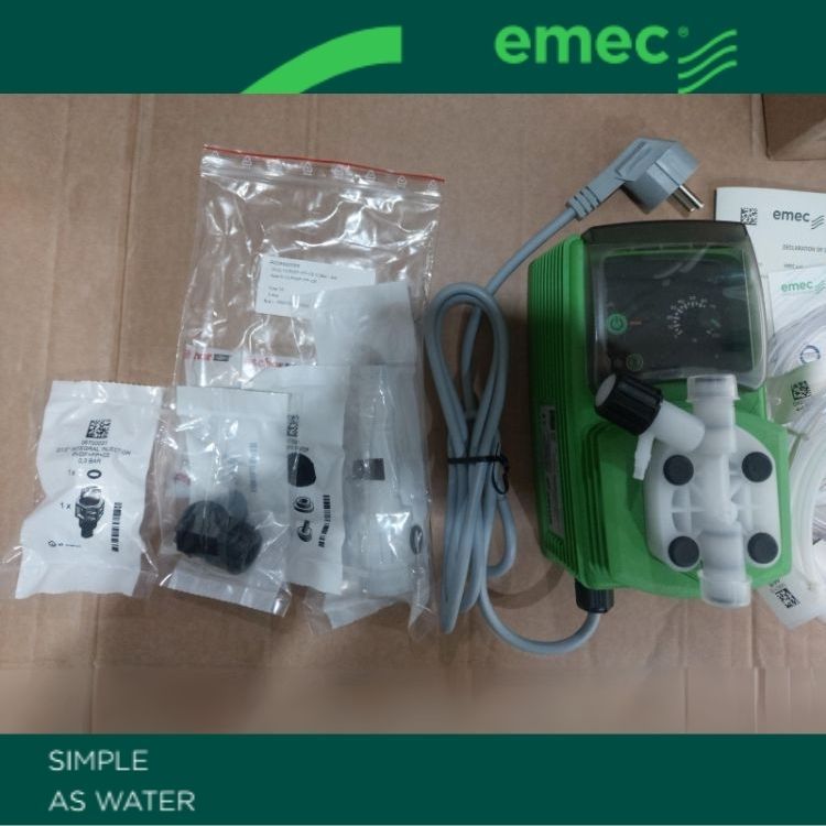 Máy bơm định lượng màng treo tường EMEC VCO 0310 FP (10 L/h, 3 bar) có đầu PVDF - Vietthaiaqua ...