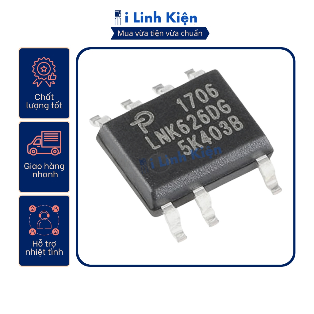 LNK626DG LNK626D LNK626 SOP-8 IC nguồn chính hãng | Shopee Việt Nam