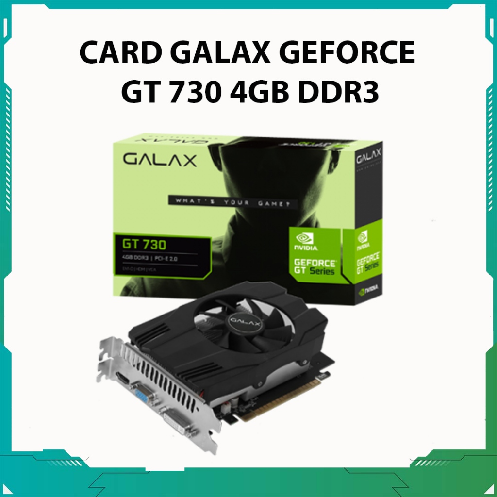 Card GALAX Geforce GT 730 4GB DDR3 | Shopee Việt Nam
