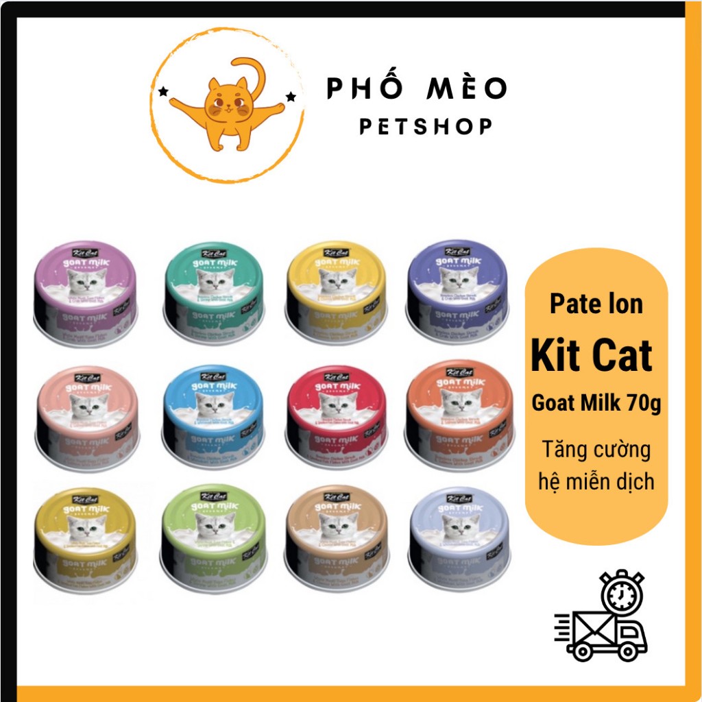 Pate Kit Cat Goat Milk 70G | Shopee Việt Nam