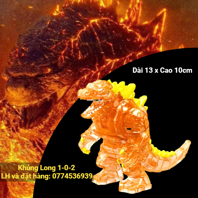 Khủng Long Godzilla Mechagodzilla Nhiều Loại Đủ Form 2024 Hãng Lele con ...