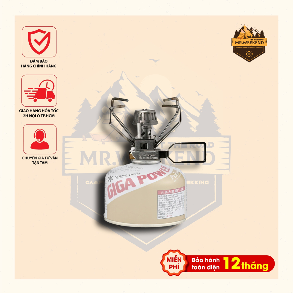 Bếp Gas Snowpeak GigaPower Stove 2.0 - Auto GS-100AR2 - Chính Hãng ...