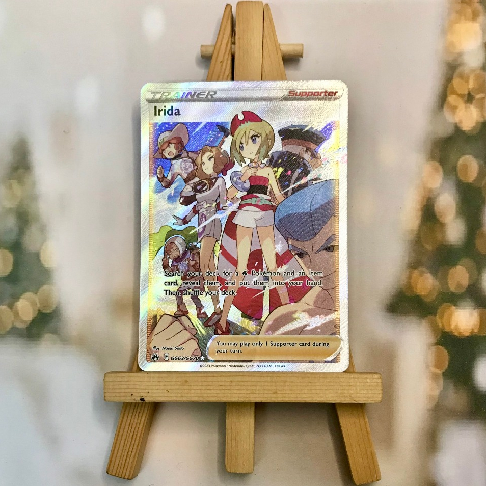 Thẻ hình Pokemon Irida GG63/GG70 - Lá bài lẻ Crown Zenith Full Art ...