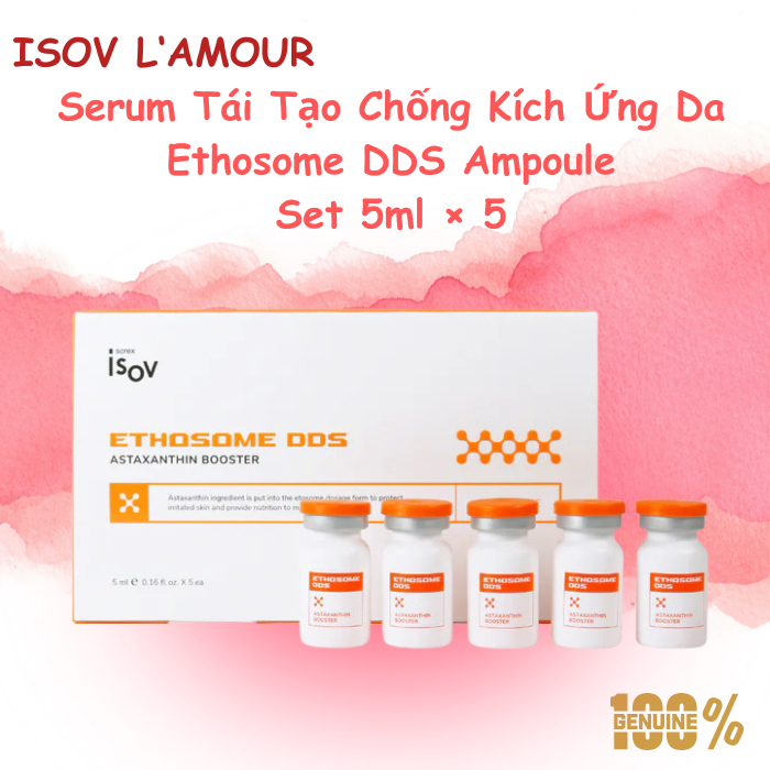 Serum Tái Tạo Chống Kích Ứng Da ISOV Ethosome DDS Ampoule Set 5 lọ x 5ml | Shopee Việt Nam