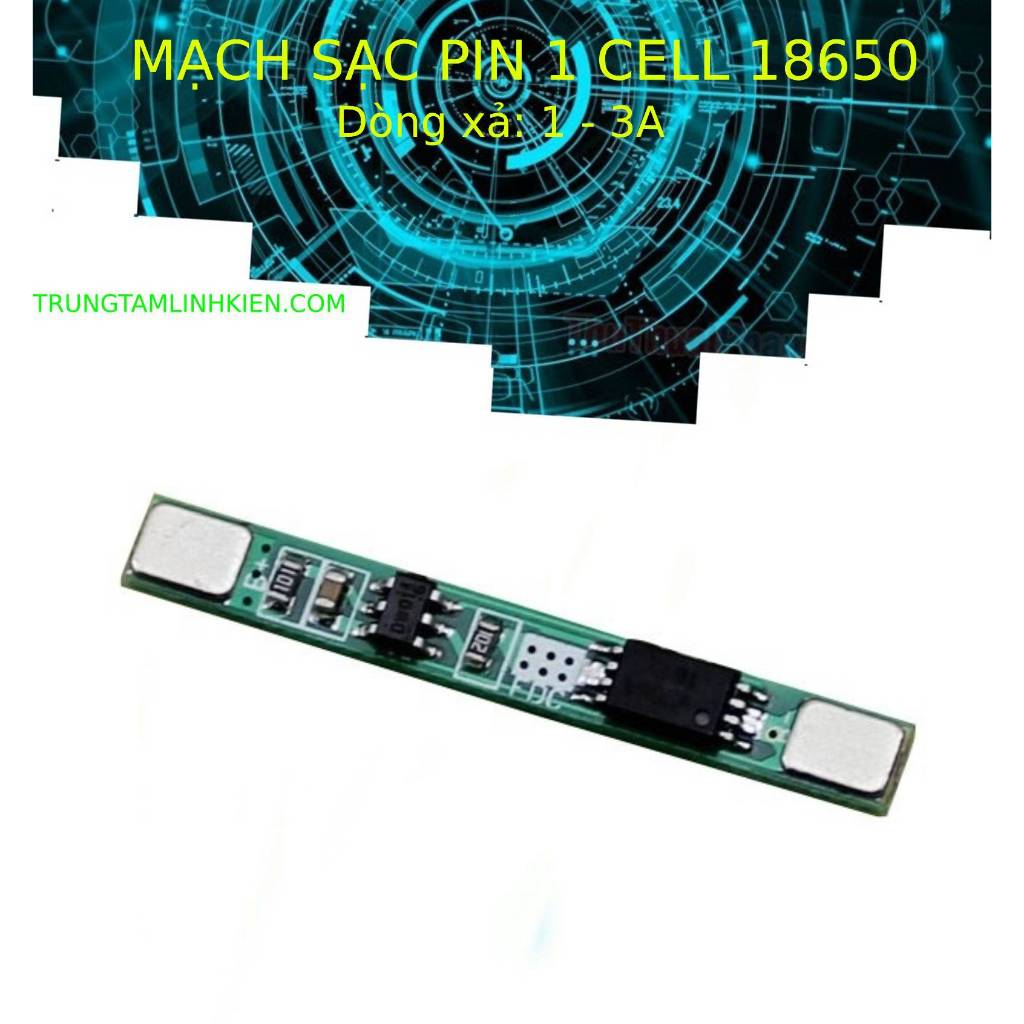 MẠCH SẠC PIN 1 CELL 18650 | Shopee Việt Nam