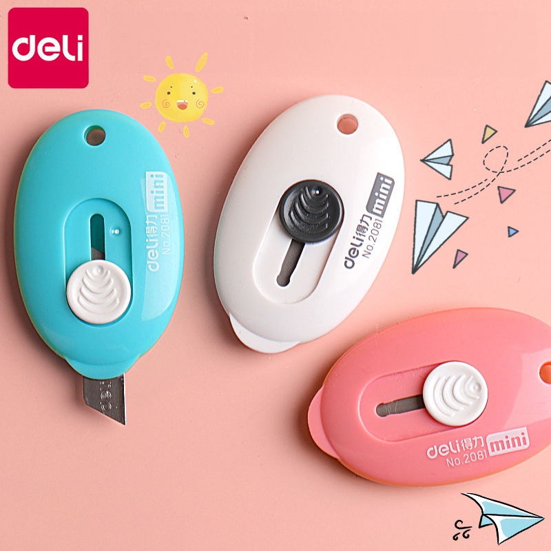 Dao Rọc Giấy Mini Deli 2050 Tiện Gọn | Shopee Việt Nam