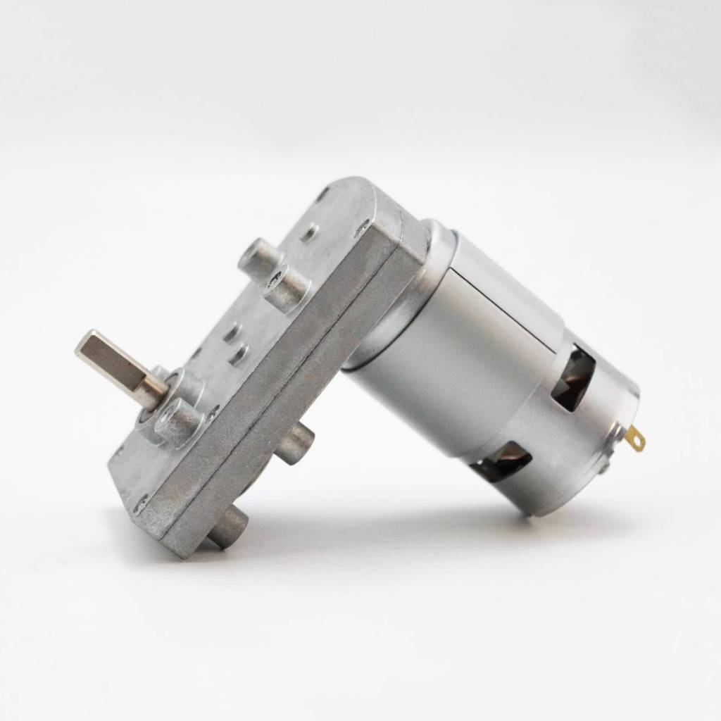[Nhông kim loại] Motor giảm tốc 775 12V 50 vòng, động cơ giảm tốc 775 ...