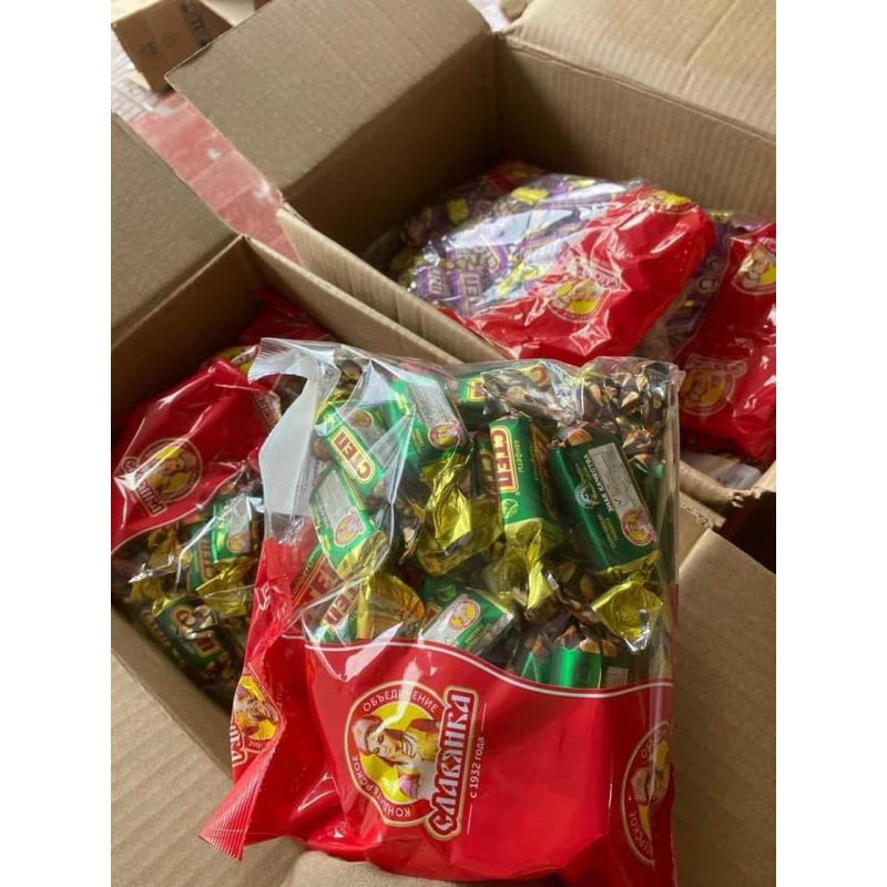 Kẹo socola Nga Cten gói 500g | Shopee Việt Nam