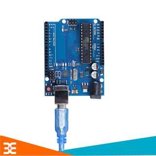 KIT Arduino Uno R3 Atmega 328P Chíp Cắm Có Kèm Cáp | Shopee Việt Nam