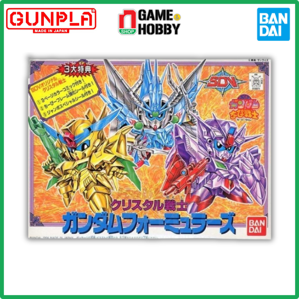 MÔ HÌNH LẮP RÁP GUNPLA CB SP02 CRYSTAL GUNDAM FORMULARS - SD GUNDAM ...