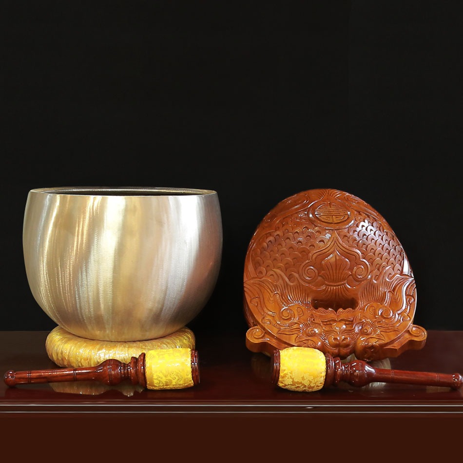 Chuông Mõ Huế 2 tay ( đường kính 13cm) - Chuông đồng Mõ Mít loại 1 ...